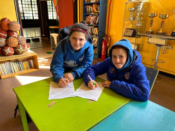 Ginevra Tilli e Miriam Carla Rinaldi in doppio utilizzo alla Smit Roma